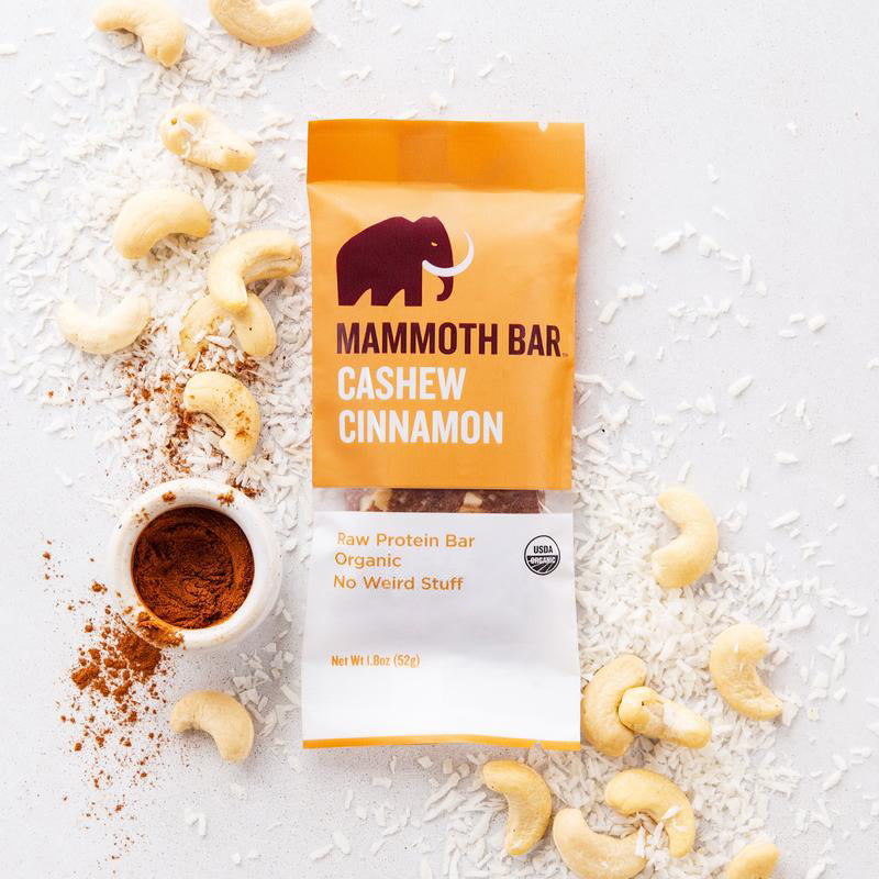 CASHEW CINNAMON 10 Pack - Mammoth Bar